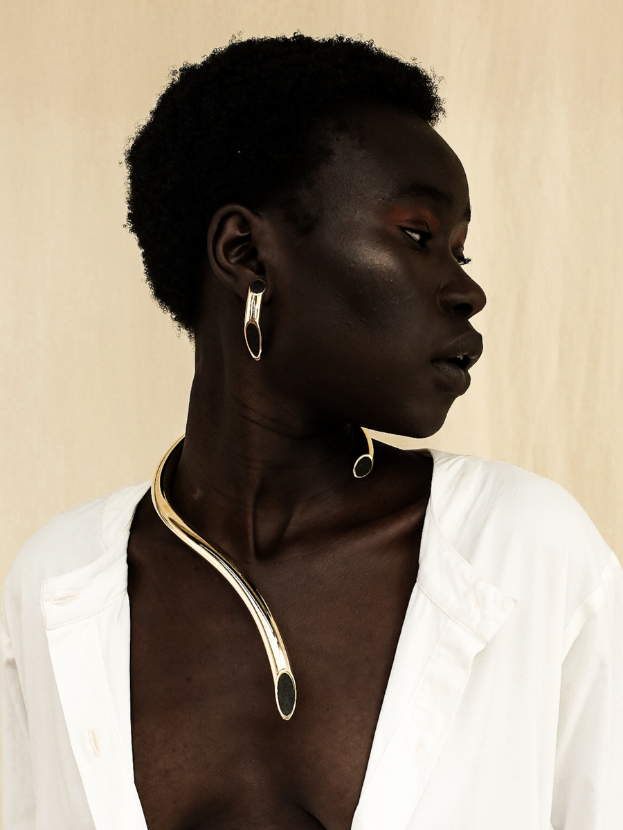 Shard Torque Necklace – Industrie Africa