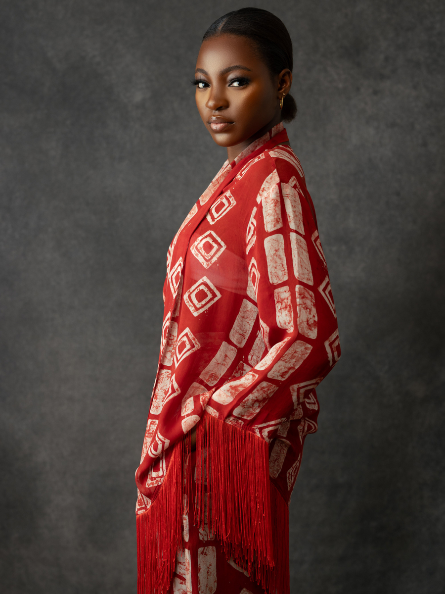 Babayo White Fulani Embroidered Crop Top – Industrie Africa