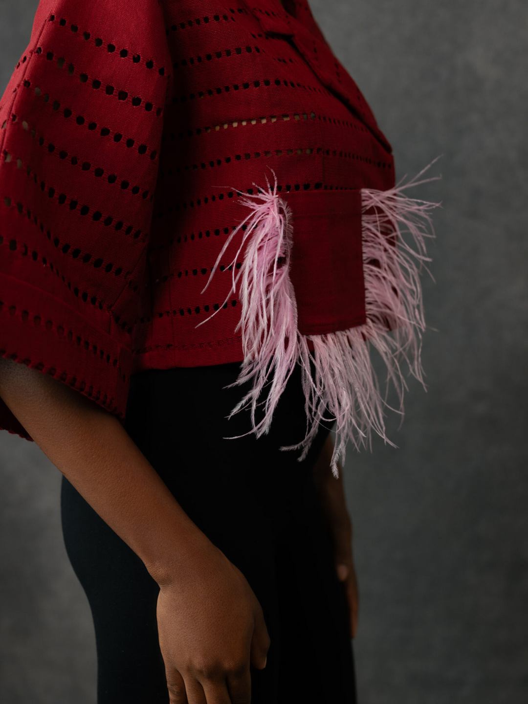 Babayo White Fulani Embroidered Crop Top – Industrie Africa