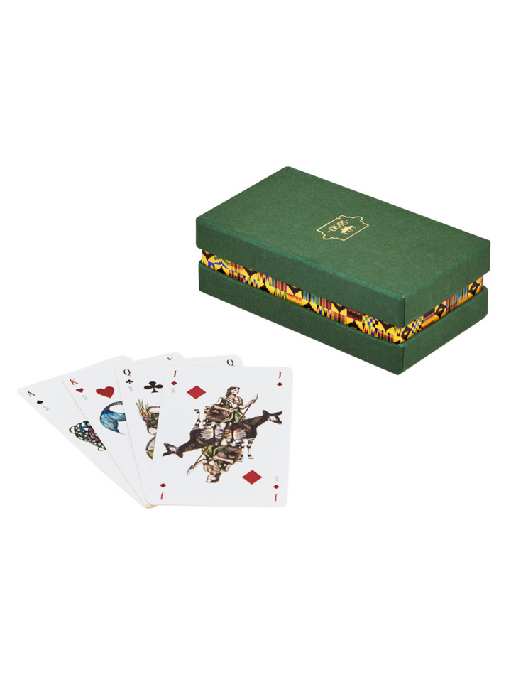 Okapi Blue Oracle Playing Cards – Industrie Africa