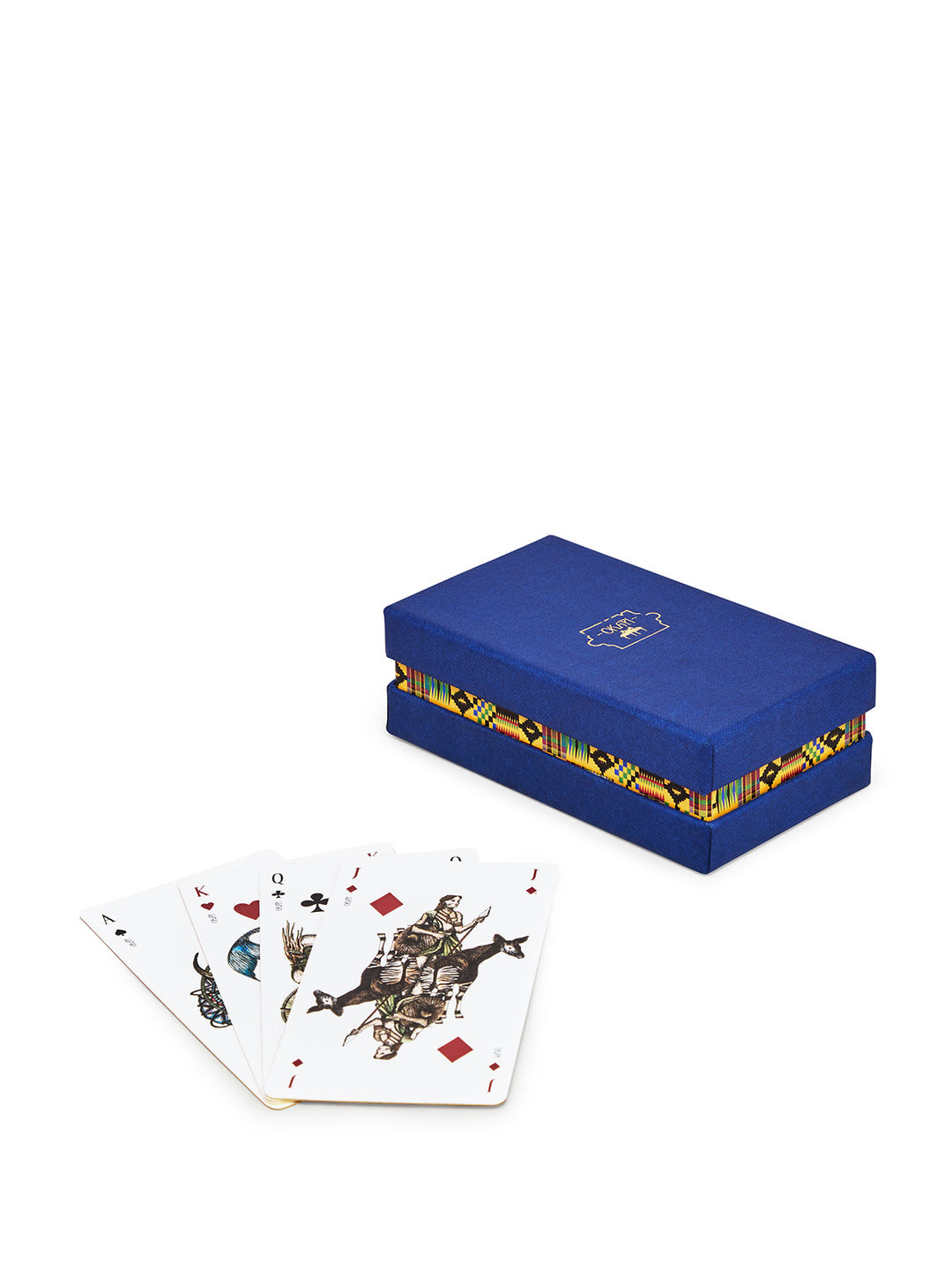 Okapi Blue Oracle Playing Cards – Industrie Africa