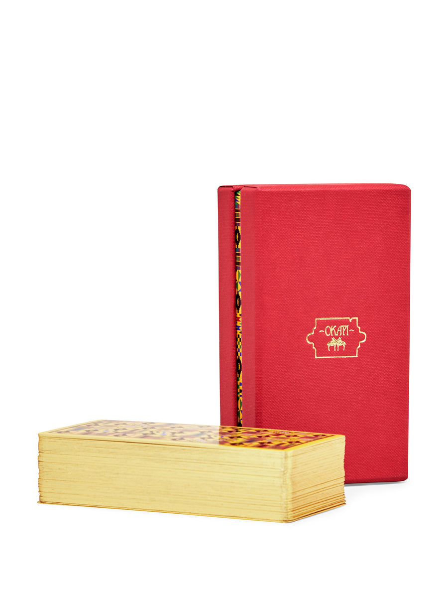 Okapi Red Oracle Playing Cards – Industrie Africa